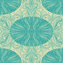 Turquoise Oval Pattern Background Free Stock Photo - Public Domain Pictures