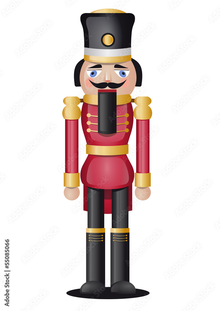 Nussknacker Nutcracker freigestellt Stock Vector | Adobe Stock