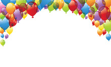 Balloon Border Free Stock Photo - Public Domain Pictures