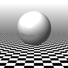 Checkerboard Sphere 2 Free Stock Photo - Public Domain Pictures