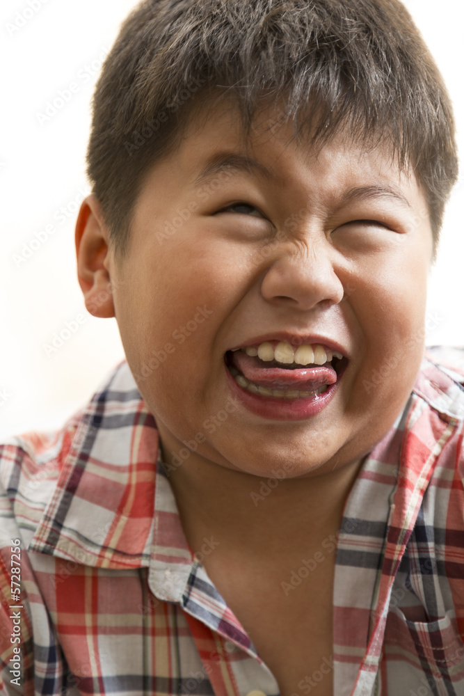 Funny face Stock Photo | Adobe Stock
