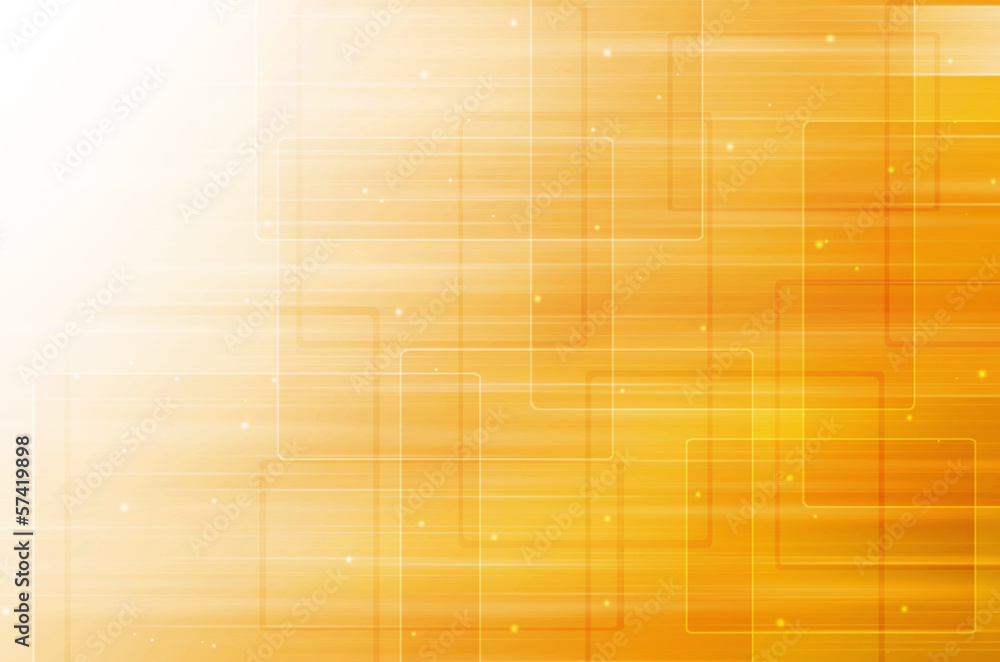 Abstract yellow technology background. Stock Illustration | Adobe Stock