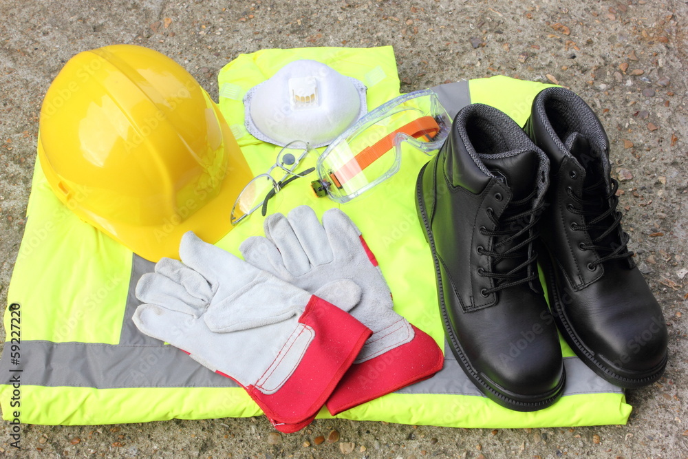 A collection of Personal protection equipment Stock Photo | Adobe Stock