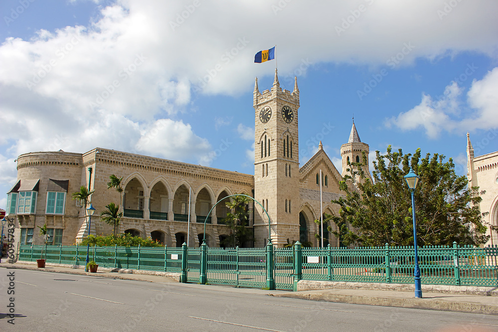 Parliament building, Bridgetown, Barbados Stock Photo | Adobe Stock