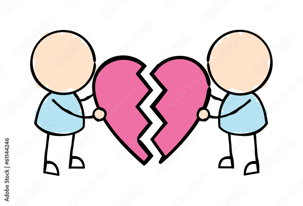 Repairing Love Stock Vector | Adobe Stock