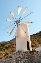 Cretan Windmill Free Stock Photo - Public Domain Pictures