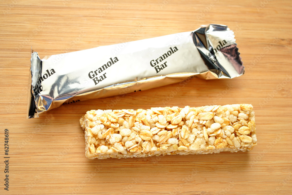 Packaged Granola Bar Stock Photo | Adobe Stock