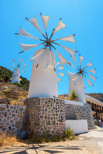 Cretan Windmill Free Stock Photo - Public Domain Pictures