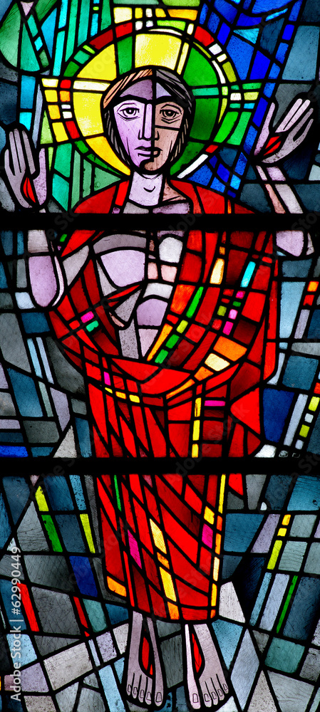 Jesus Christ showing stigmata. Stock Photo | Adobe Stock