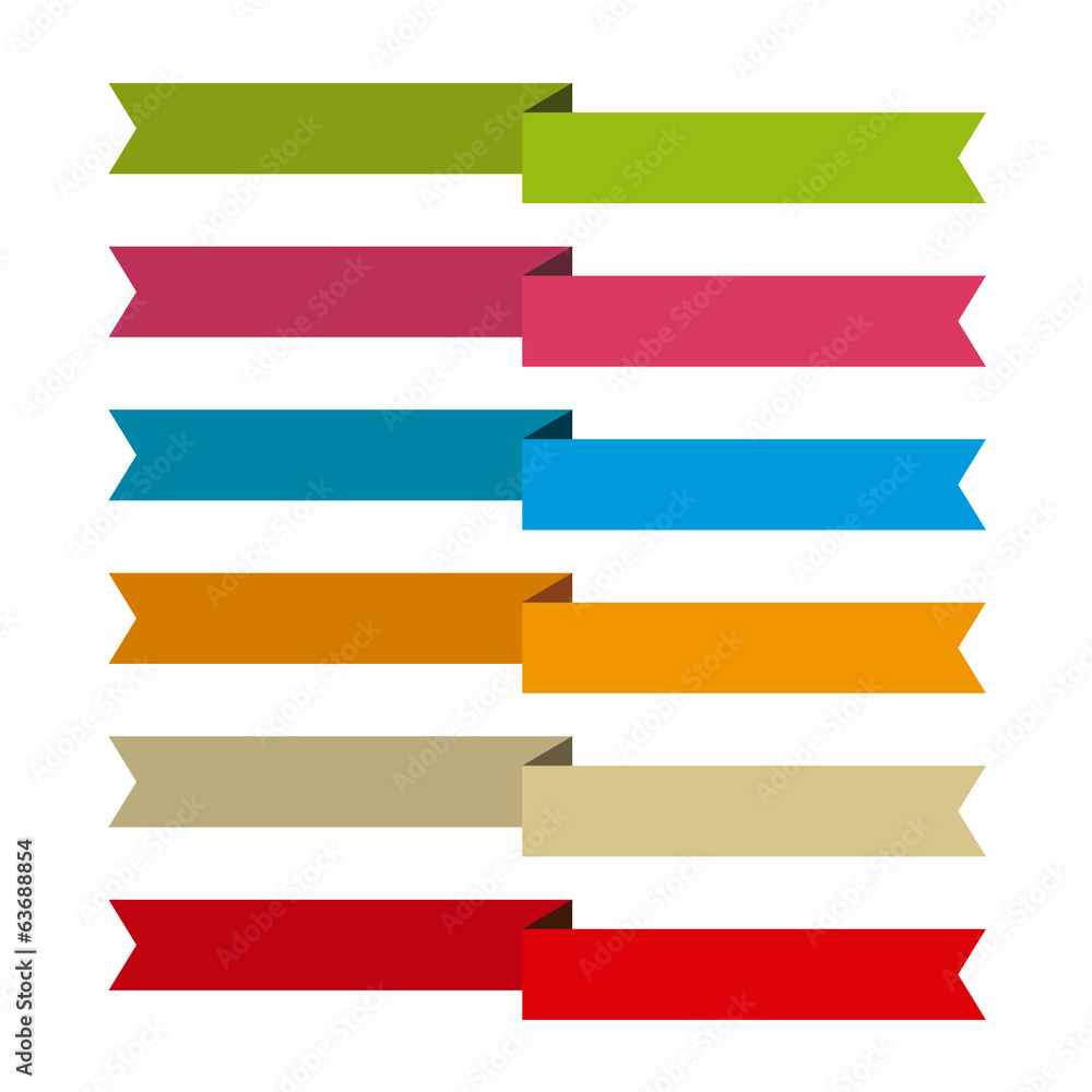 Stock-Vektorgrafik „Rótulos cinta doble, etiquetas para títulos ...