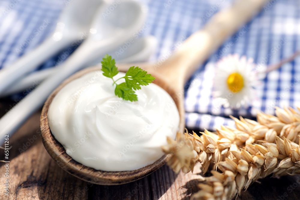 Sauerrahm Stock Photo | Adobe Stock