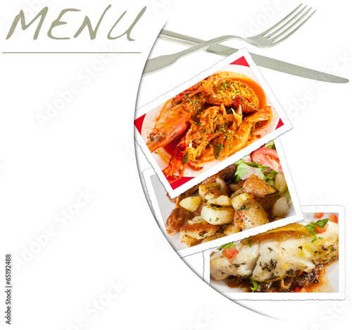 menu restaurant, fonds pour photos Photo Stock | Adobe Stock