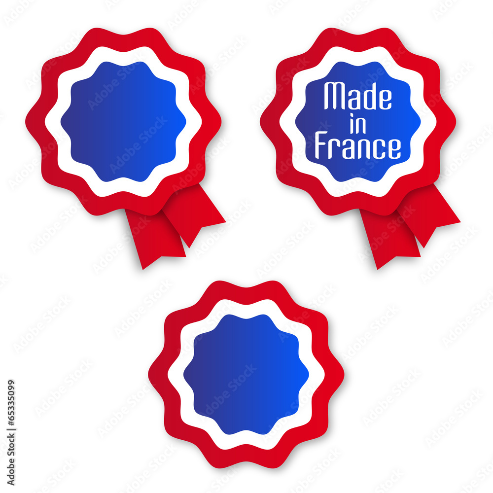 Image vectorielle Stock Cocarde France - Made in France | Adobe Stock