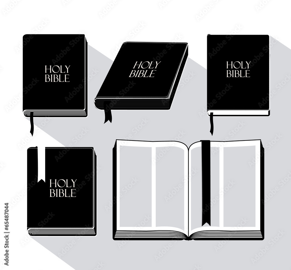 Holy bible design Stock Vector | Adobe Stock