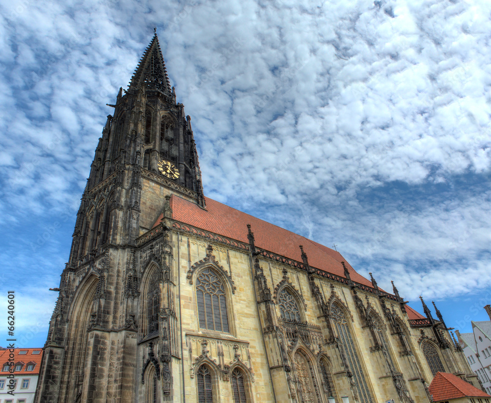 Stock-Foto „St. Lamberti Kirche (Lambertikirche) Münster Westfalen ...