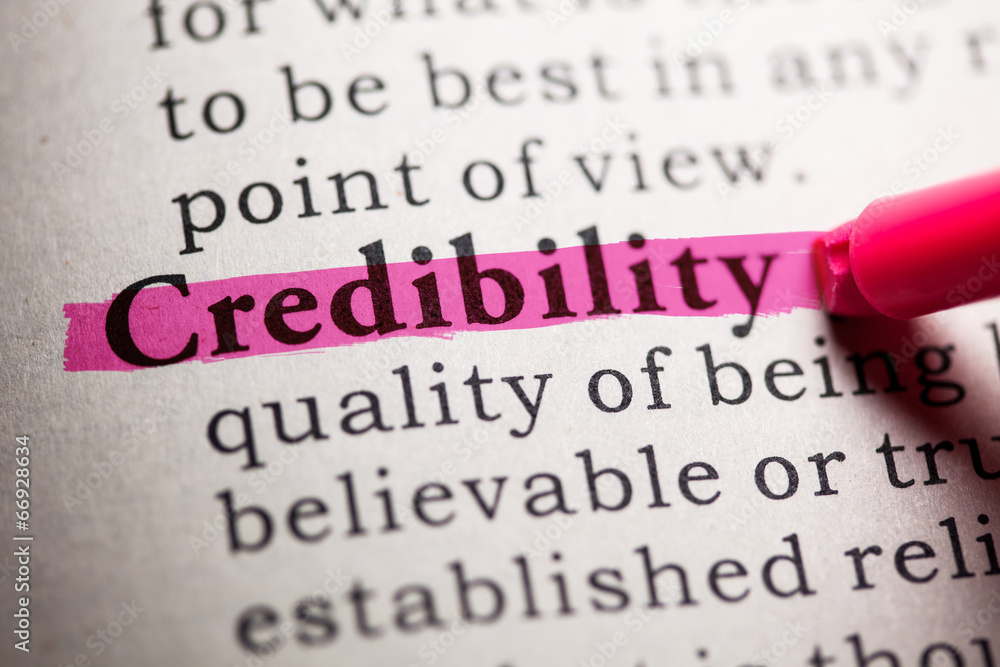 credibility Stock Photo | Adobe Stock