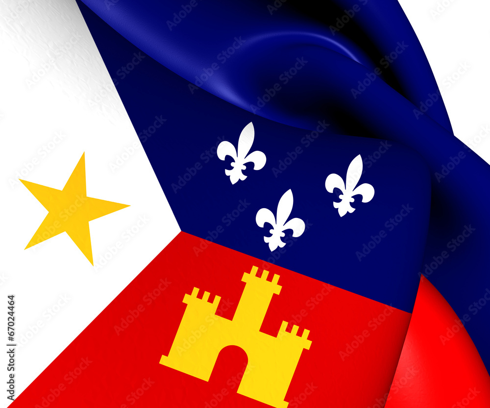 Stock-Illustration „Flag of Acadiana“ | Adobe Stock