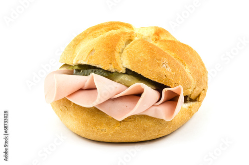 Wurstsemmel Stock-Foto | Adobe Stock