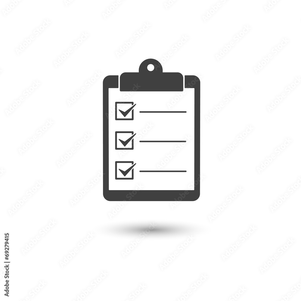 Check list icon Stock Vector | Adobe Stock