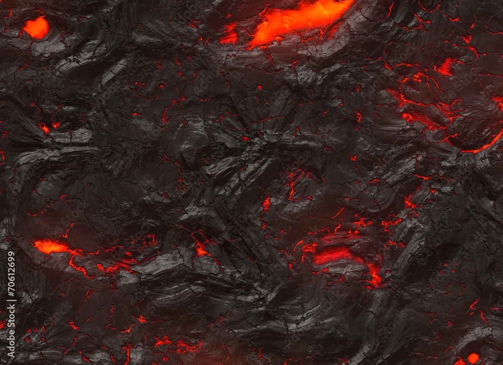 solidified hot lava texture of eruption volcano Stock Illustration ...