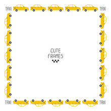 Taxi Cab Border Free Stock Photo - Public Domain Pictures