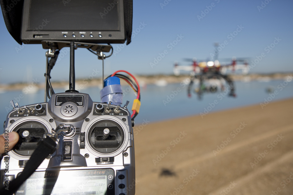 control drone Stock Photo | Adobe Stock