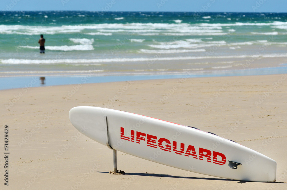 Australian Lifeguards in Gold Coast Queensland Australia Stock Photo ...
