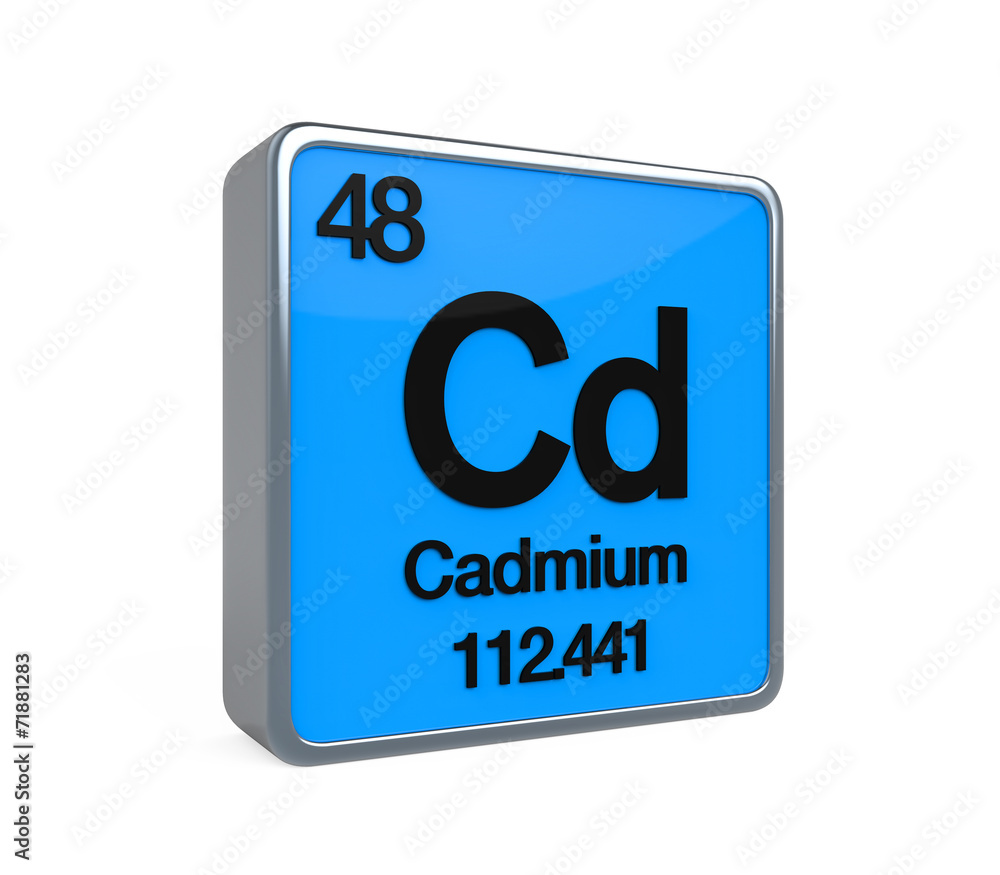 Cadmium Element Periodic Table Stock Photo | Adobe Stock
