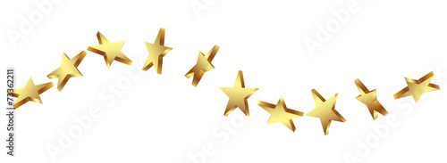 Sterne, Goldsterne, goldene Sterne, Sternchen, Banner, Panorama Stock ...