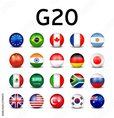 G20 Flag - Buy this stock illustration and explore similar ...