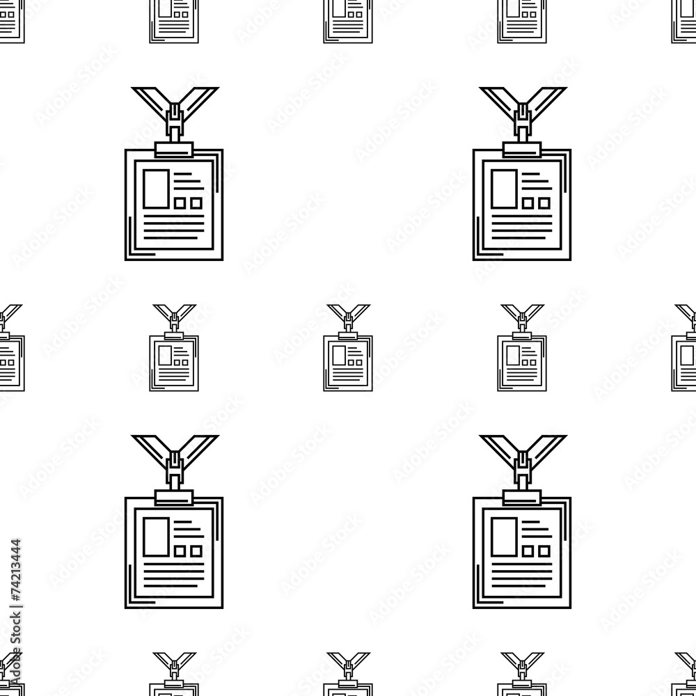 Vector background for pass badge Stock Vector | Adobe Stock