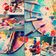 Vintage Collage About Life Free Stock Photo - Public Domain Pictures