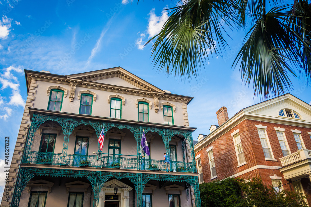 Historic buildings in downtown Charleston, South Carolina. Stock Photo ...