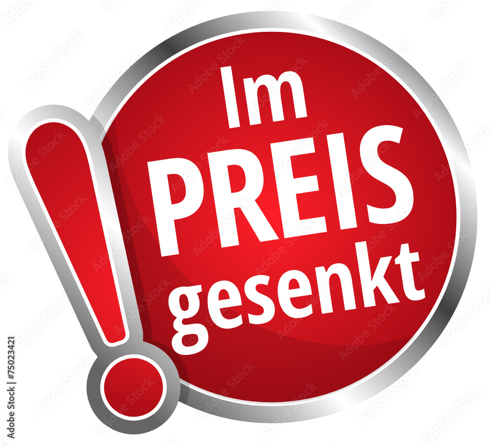 Stock-Vektorgrafik „Im Preis gesenkt“ | Adobe Stock