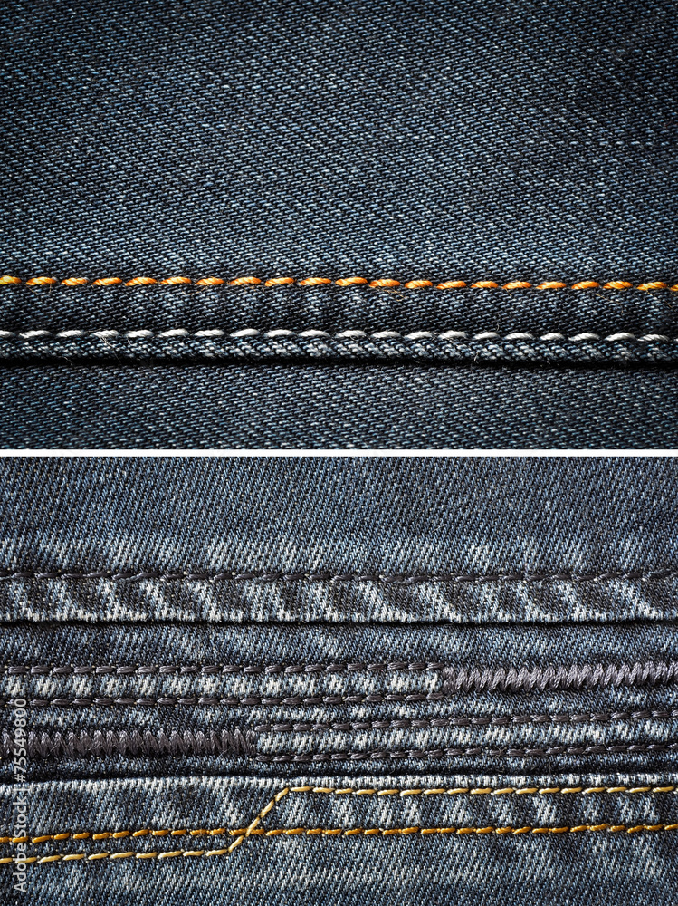 Jeans fabric texture background Stock Photo | Adobe Stock