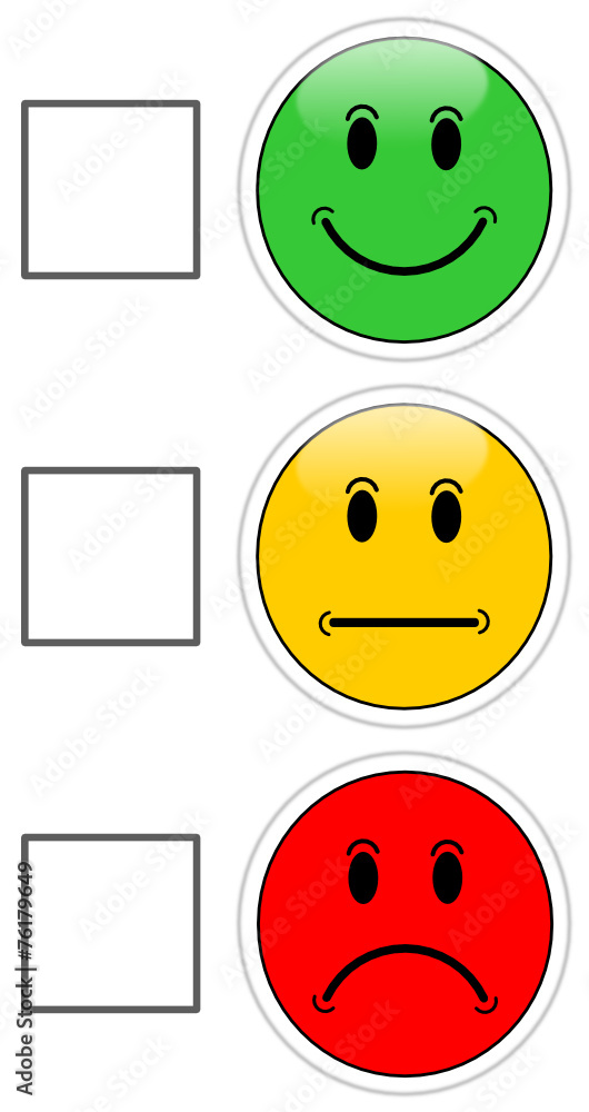 Stock-Vektorgrafik „Smileys grün gelb rot #140116-06“ | Adobe Stock