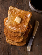 Buttered Toast Free Stock Photo - Public Domain Pictures