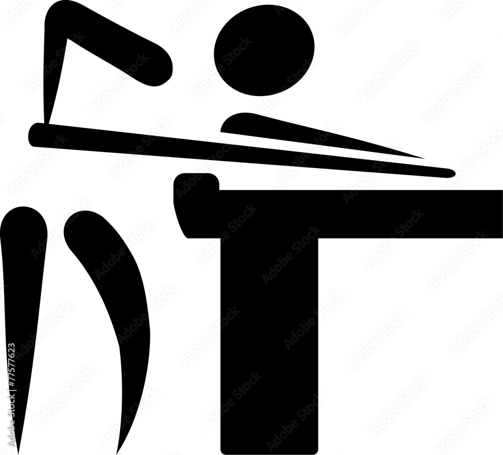 Pool Pictogram Stock Vector | Adobe Stock