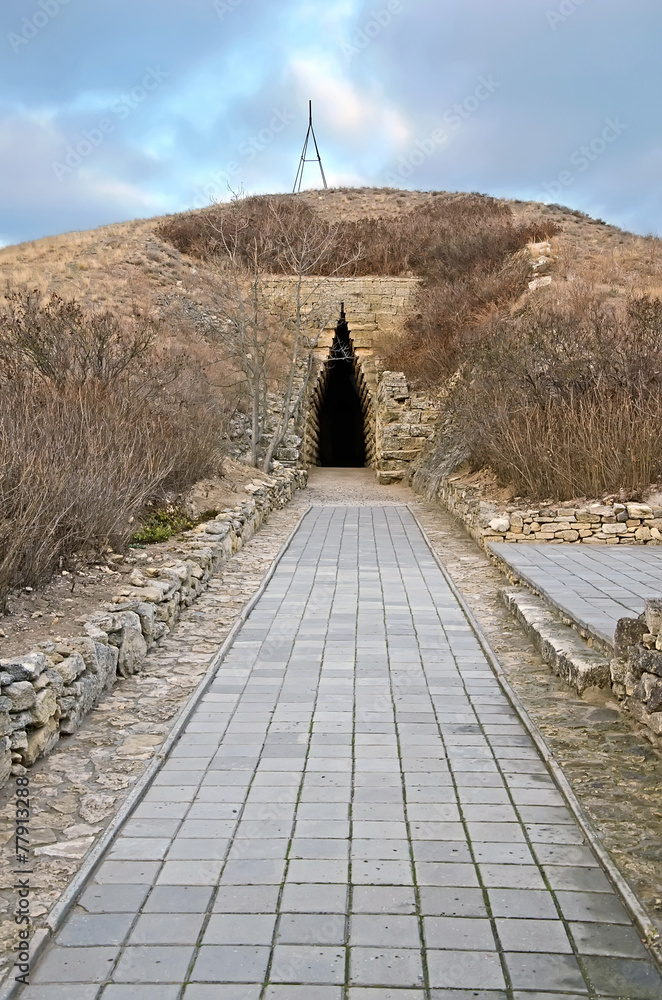 Royal Kurgan in Kerch Stock Photo | Adobe Stock