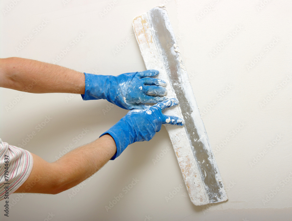 Stock-Foto „plaster on a wall“ | Adobe Stock