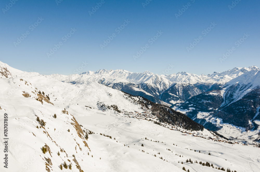 Bettmeralp, Dorf, Bergdorf, Walliser Dorf, Alpen, Schweizer Berge ...
