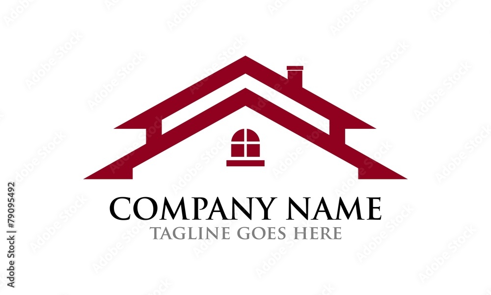 House Vector Logo Design Template Stock Vector | Adobe Stock