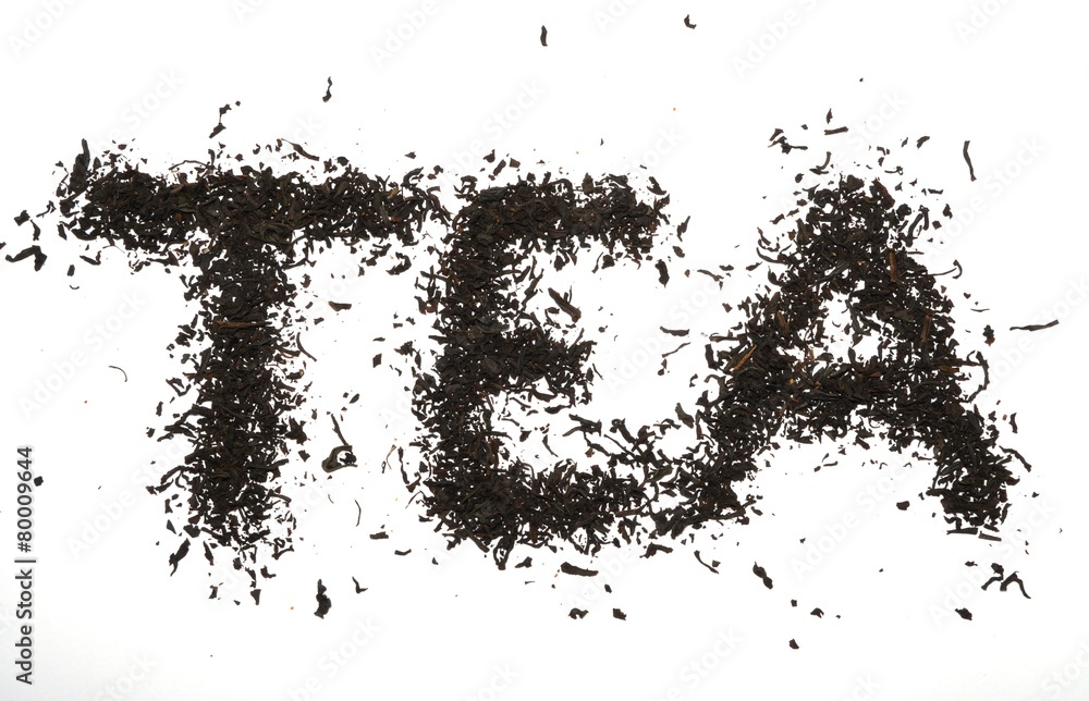 Words - Tea Stock Photo | Adobe Stock