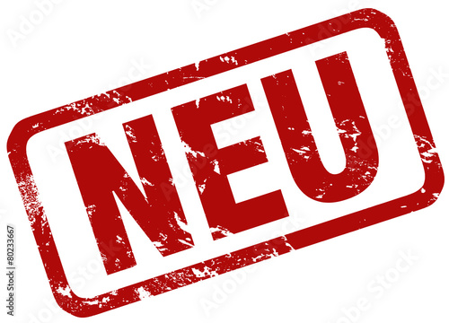 Stempel Grunge rot jetzt Neu Stock-Vektorgrafik | Adobe Stock