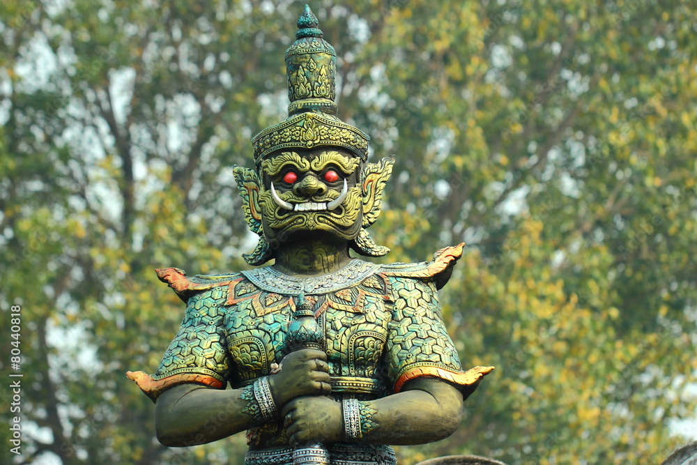 Giant temple Thailand Stock Photo | Adobe Stock