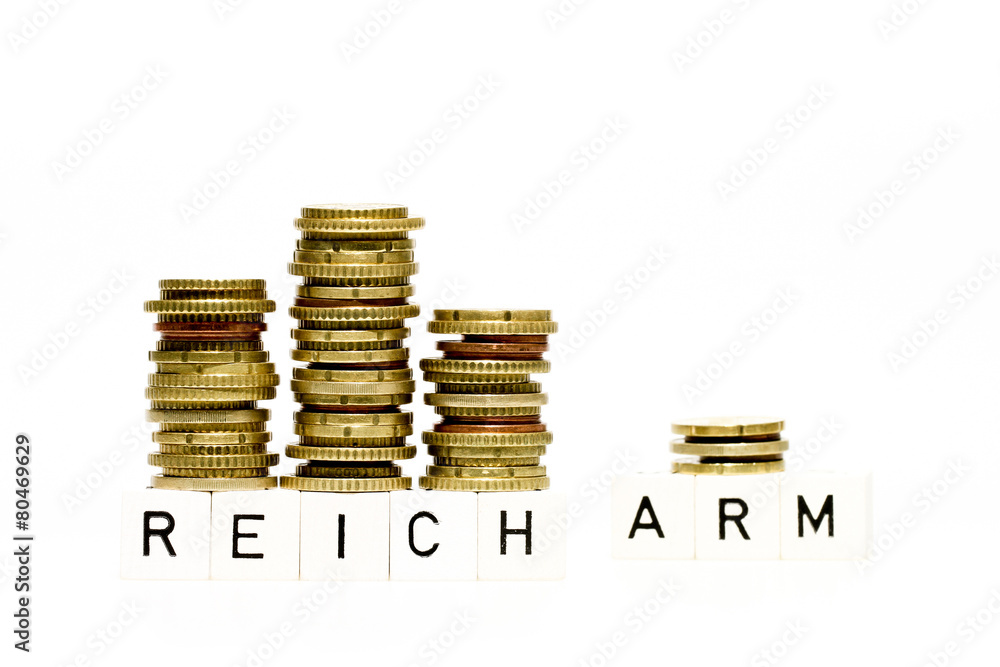 Stock-Foto „Arm oder Reich“ | Adobe Stock