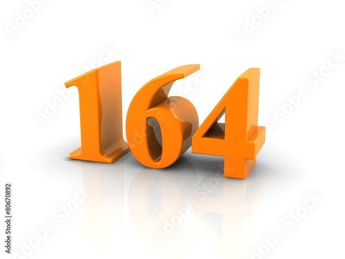 number 164 Stock Illustration | Adobe Stock