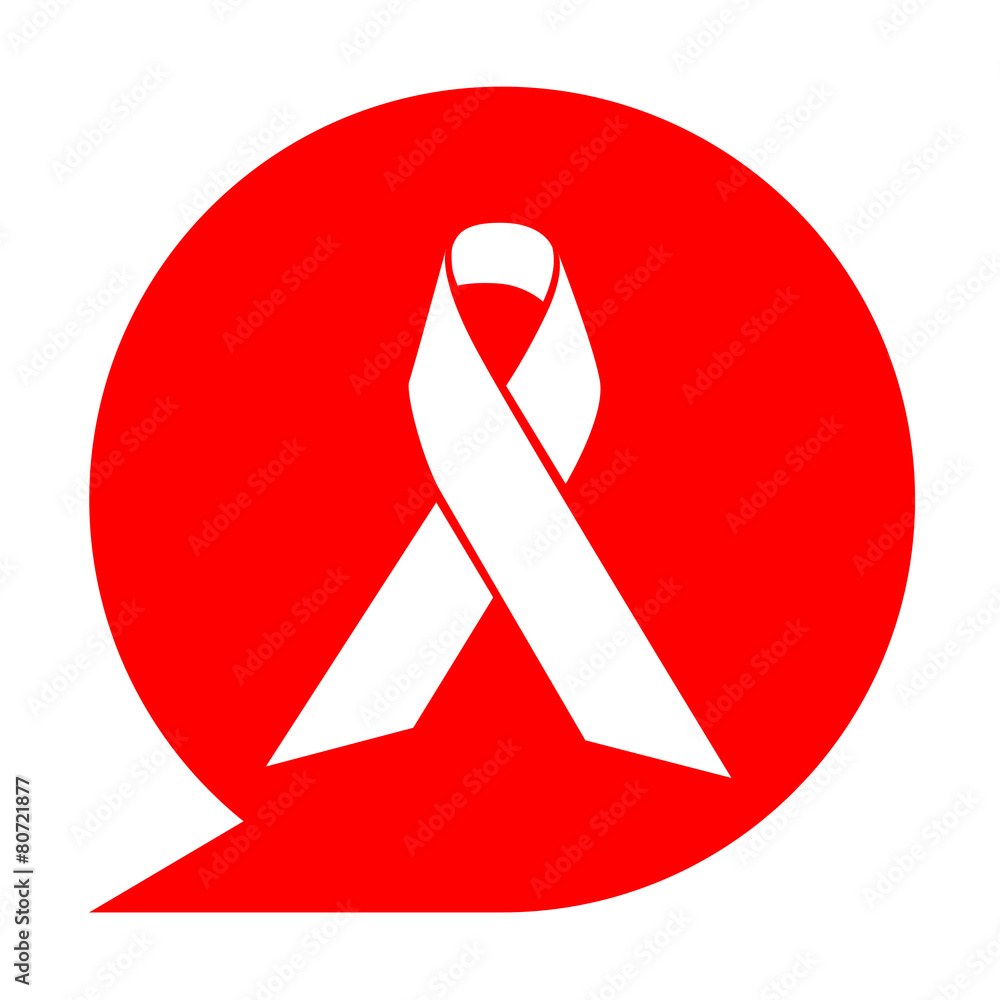 Icono simbolo lazo solidario Stock Illustration | Adobe Stock