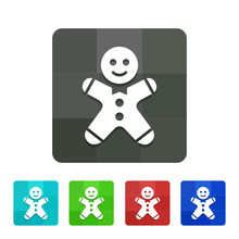 Gingerbread Man Subway Christmas Free Stock Photo - Public Domain Pictures