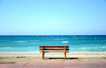 Bench And Sea Free Stock Photo - Public Domain Pictures